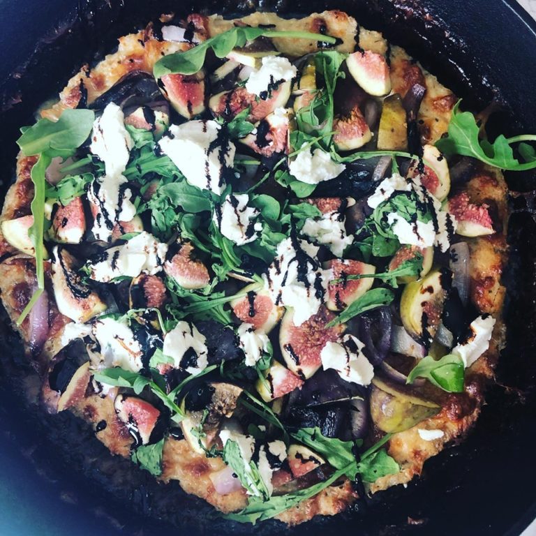 Turkey Crust "Meatza" Recipe - Evelyn D.